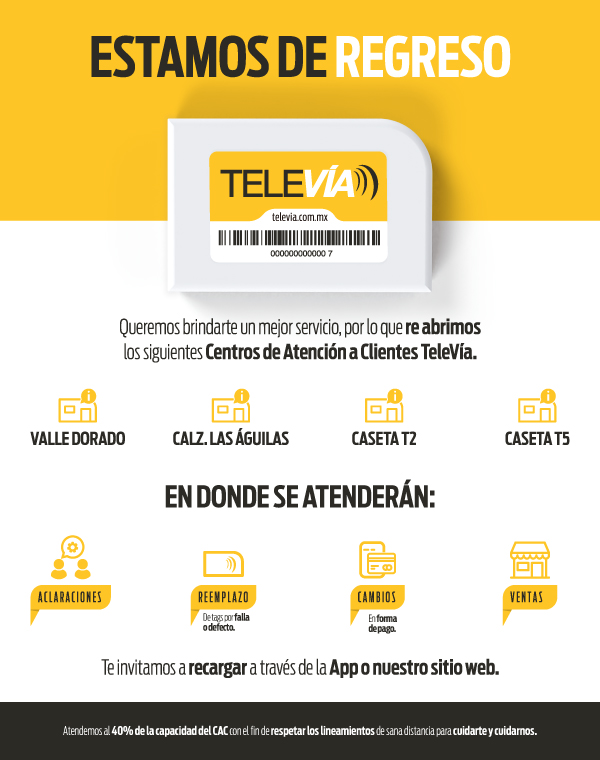 TeleVía | Cambia el Destino
