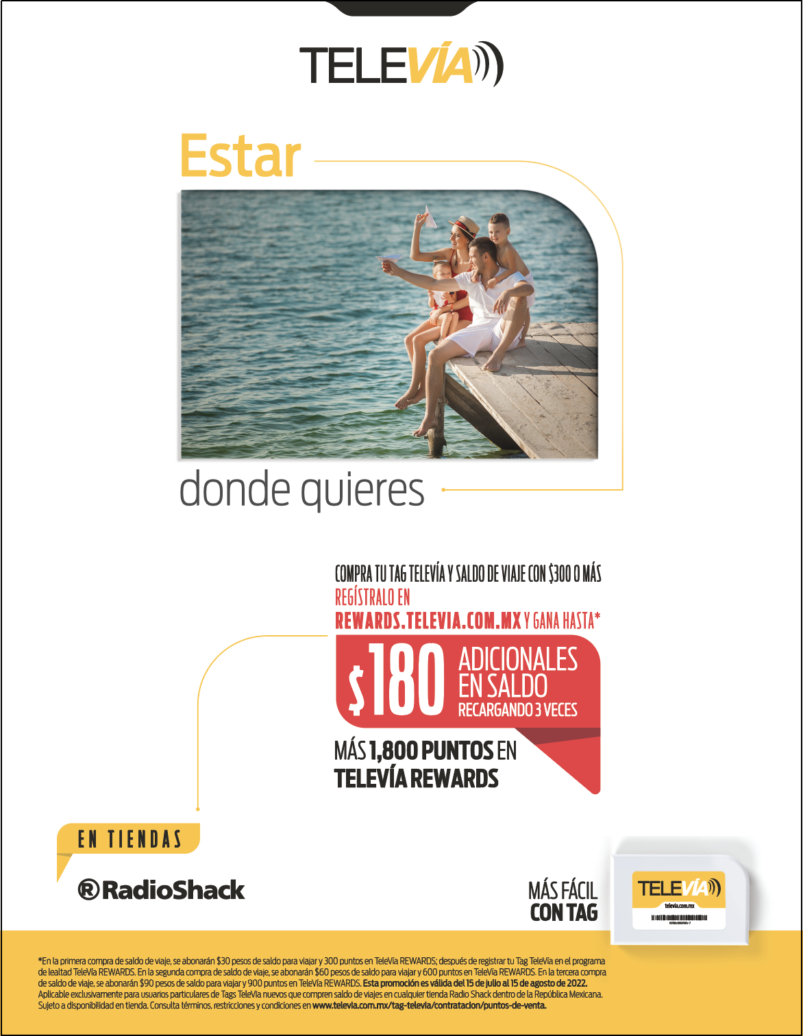 TeleVía | Estar donde quieres