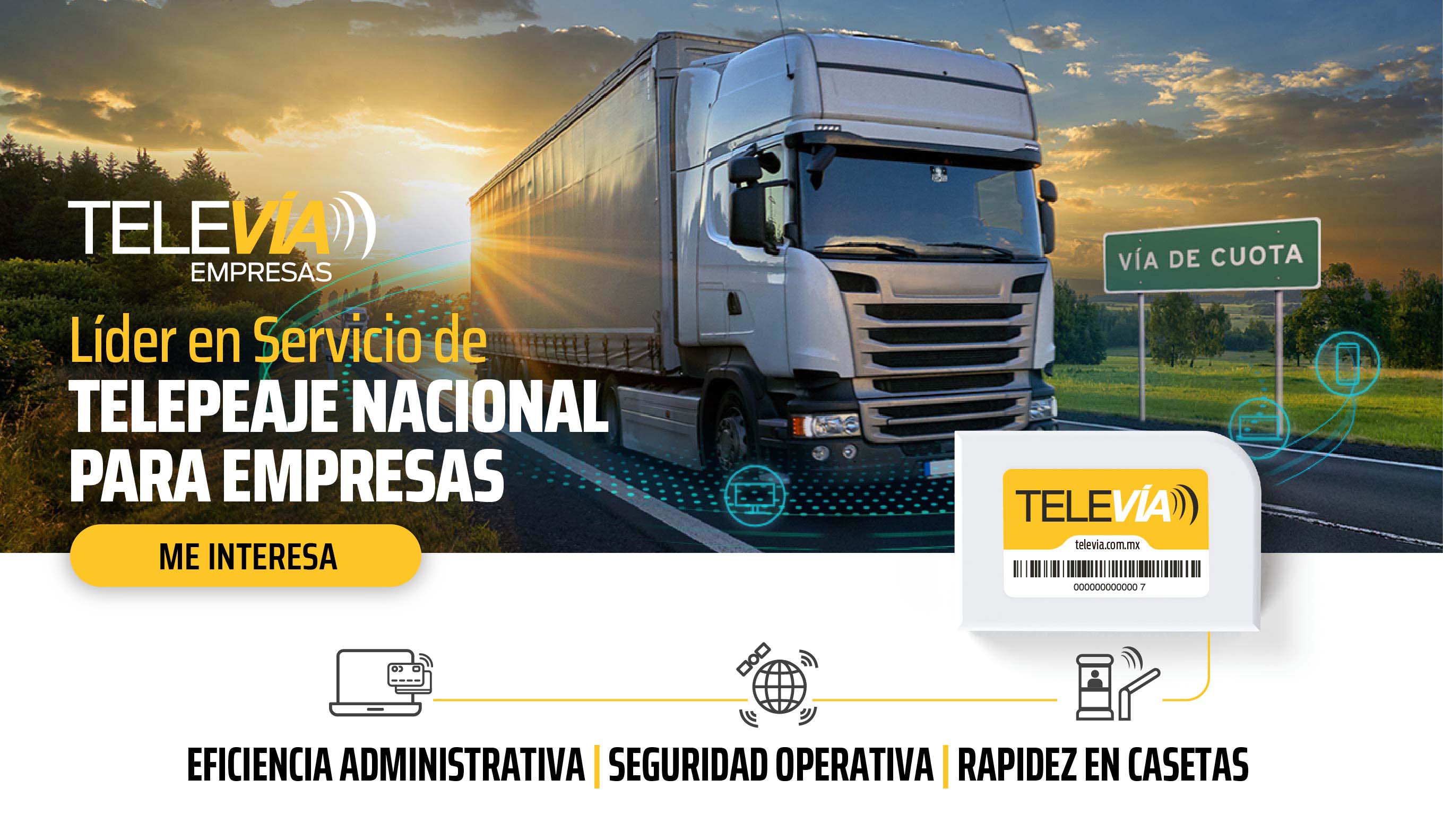 TeleVía | Servicios TeleVía para empresas