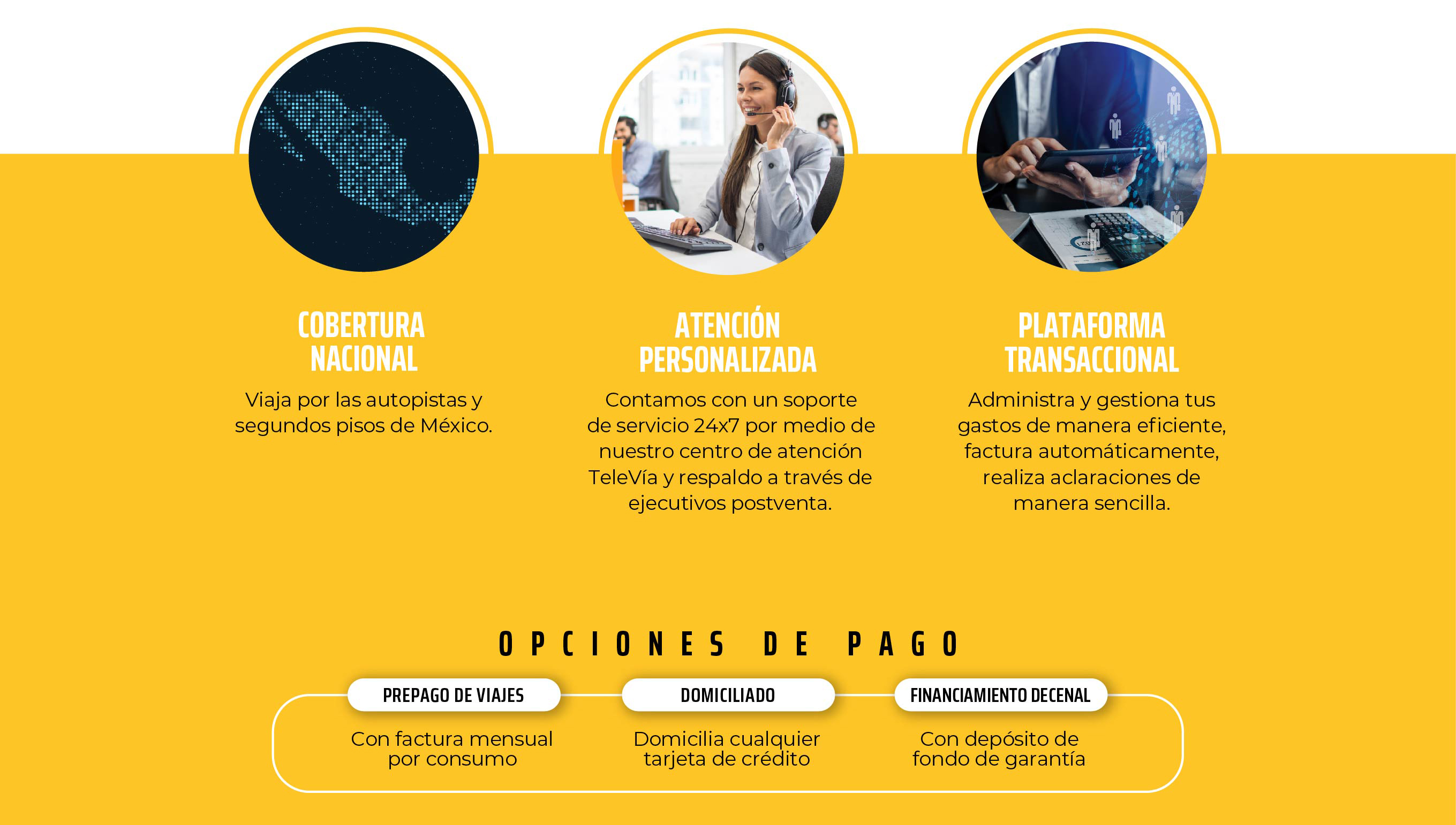 TeleVía | Servicios TeleVía para empresas